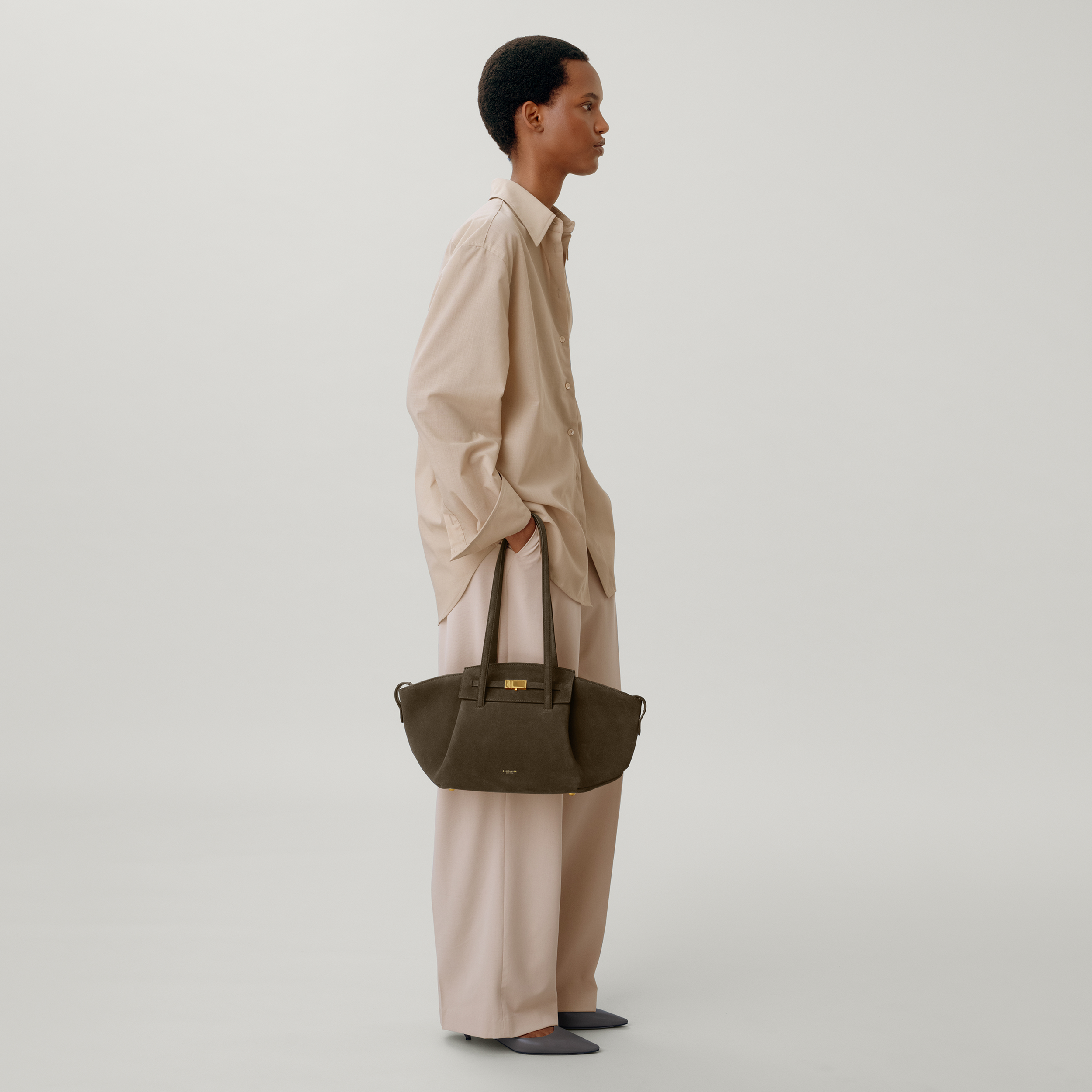 DEMELLIER DeMellier The Midi Brooklyn Shoulder Bag